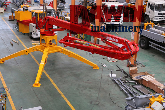 Mini Mobile Spider 13m 15m 17m Concrete Placing Boom for Building Reinforced Concrete Frame Buildings on Inner City Site supplier