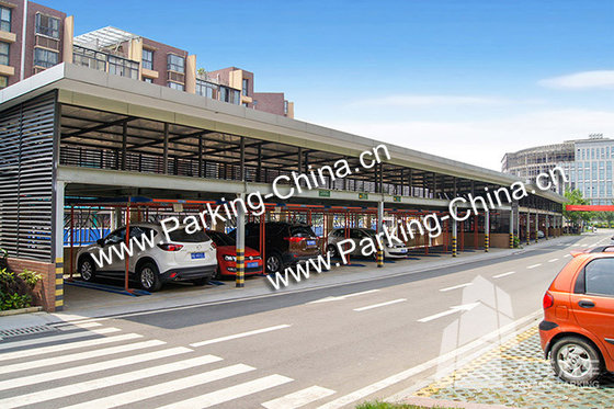 China Mechanical automatic parking system, Lift-Slide Hydraulic Puzzle Parking System PSH2 double stacker smart parking