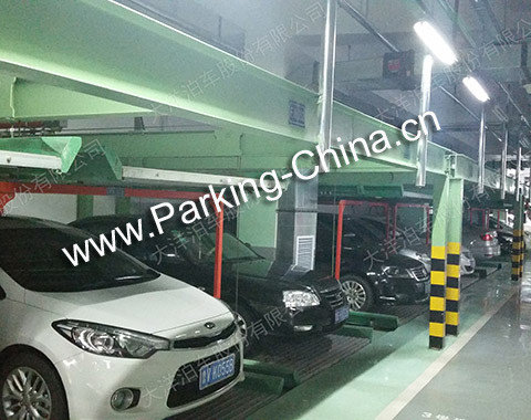Mechanical Hydraulic Puzzle Parking System PSH2 double smart parking, multi-stories, multi-levels vertical park