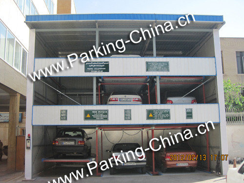 Smart parking multi-level vertical puzzle parking system vertical horizontal Puzzle Car Parking System Parking Solution