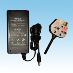 China 12V5000MA Power Supply UK Plug supplier