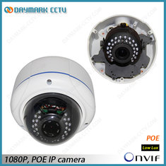 China 2.8-12mmLens HD POE Network Camera Support Iphone/Ipad Surveillance supplier