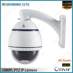 China 1080p Waterproof PTZ Network Camera 4X Optical Zoom supplier