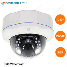 China Weatherproof Full HD 1080p Outdoor Dome Network Camera supplier