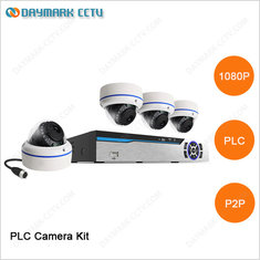 China 1080p HD ir dome power line communication camera security system for home supplier