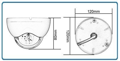 Home CCTV Plastic Housing CMOS HD 2.0 Megapixel Indoor IP Camera with 3.6mm Lens supplier