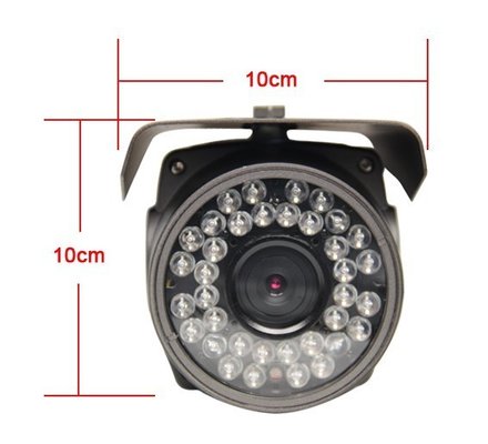 Outdoor HD IP Camera 4-9mm Zoom Lens supplier