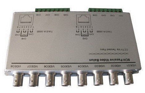 8 Channel Passive Video Balun supplier