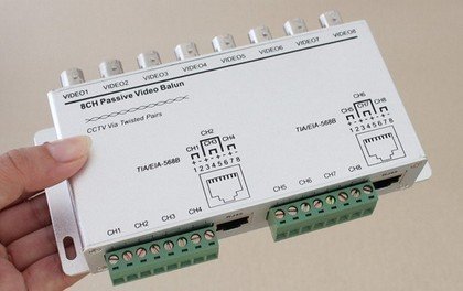 8 Channel Passive Video Balun supplier