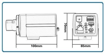 CMOS 1080P HD CCTV Camera P2P Plug and Play IP66 Waterproof supplier