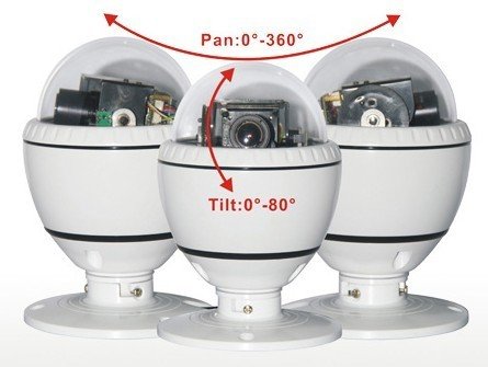 1080p Waterproof PTZ Network Camera 4X Optical Zoom supplier