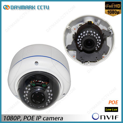 Security CMOS 2.0 Megapixel Vandalproof IP Camera POE Module supplier