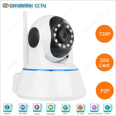 720p Home use indoor smart wifi connection wireless camera ip supplier