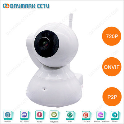 Home cctv one key wifi connection alarm notification p2p ip cam supplier