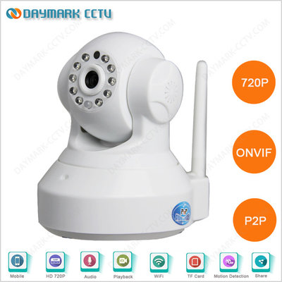 Onvif infrared night vision pan tilt pnp home security cameras supplier