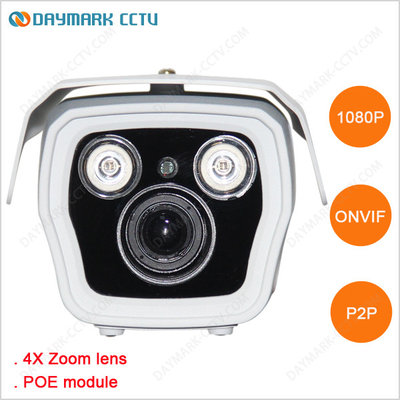 Outdoor Waterproof 1080p 4X Zoom Security IP Camera supplier