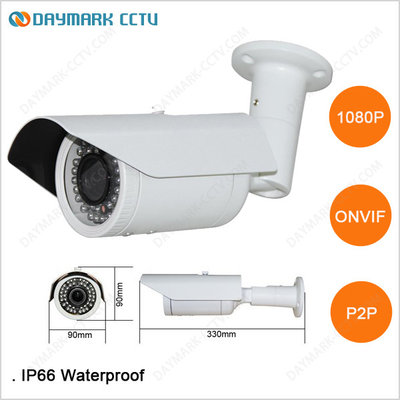 CCTV H.264 P2P 2.0 Megapixel IP Camera Waterproof supplier