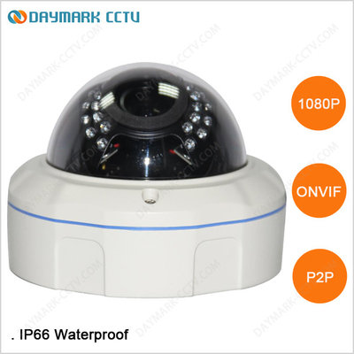 Weatherproof Full HD 1080p Outdoor Dome Network Camera supplier