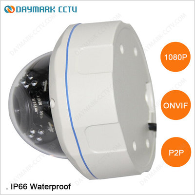 Weatherproof Full HD 1080p Outdoor Dome Network Camera supplier