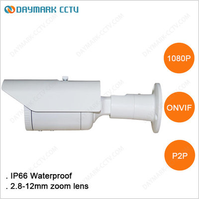 Full HD 1080p 2.8-12mm lens Network Bullet Camera supplier