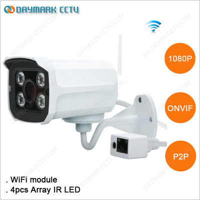 Array IR Led Hight Resolution 1080p Wireless Surveillance Camera supplier