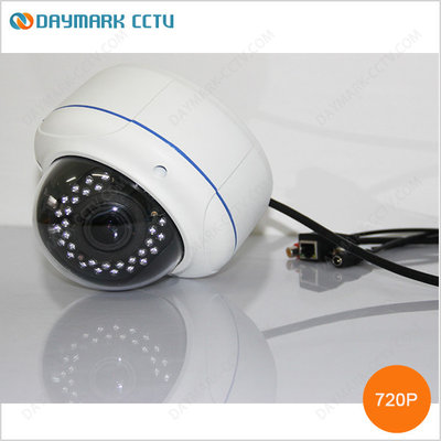 720p Onvif Vandalproof Network Video Camera with POE Free CMS supplier