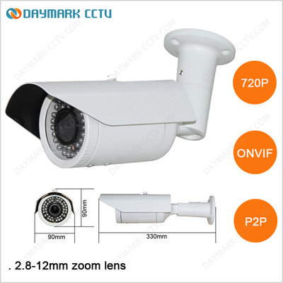 CMOS 720P Waterproof Infrared IP Camera Cloud Preview supplier