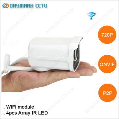 720p 1 megapixel HD Bullet CCTV Wireless Camera supplier