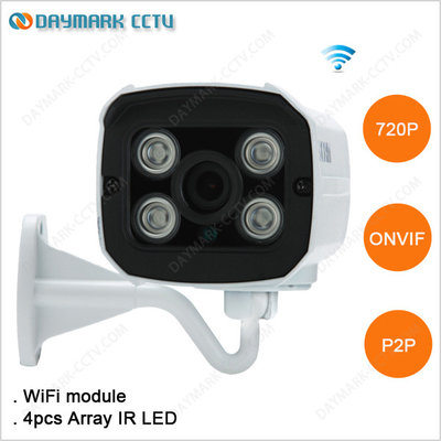 720p 1 megapixel HD Bullet CCTV Wireless Camera supplier