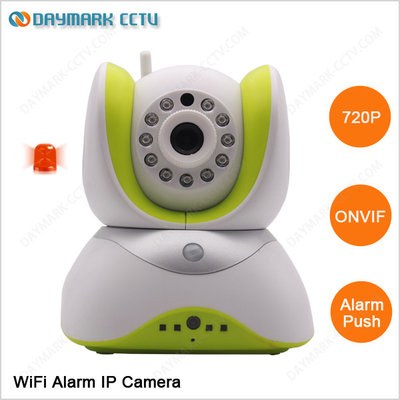 Intelligent linkage alarm wireless security camera with PIR sensor supplier