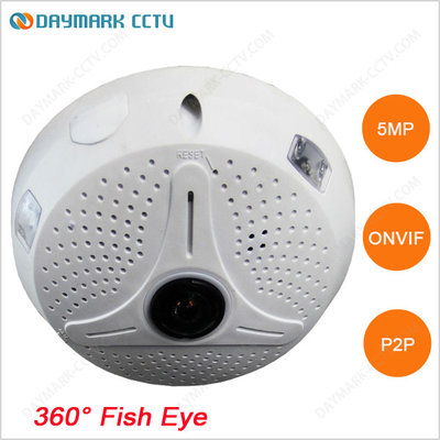 128g sd card storage 360 degree surveillance IR 5mp ip camera supplier