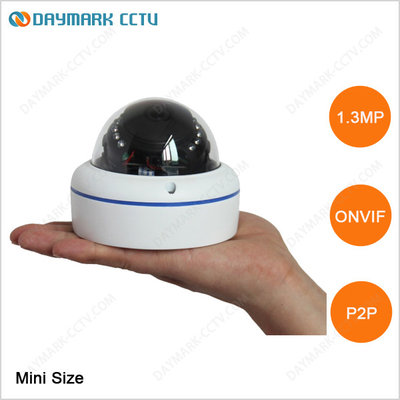 1.3MP metal housing mini dome cctv security camera supplier