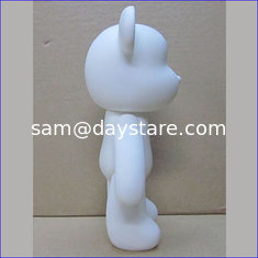 China shenzhen diy momo bear rotocasting diy vinyl toy, vinyl blank diy bear toys for painting supplier