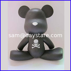China 7 inches height Momo Bears Diy Art Platform Cartoon Action Figure ICTI certified factory supplier