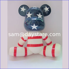 China Shenzhen 7 inches (18 cm ) THE US FLAG fashion momo bear gloomy bear promition gifts toy supplier