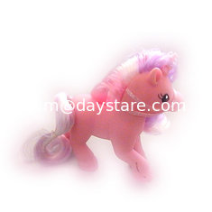China Custom My little pony plush toy plait toy parts，plastic horse toy parts made in shenzhen supplier