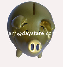 China Custom cartoon rubber piggy bank , vinyl money box gifts for promotion made in shenzhen supplier