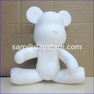7 inches height Momo Bears Diy Art Platform Cartoon Action Figure ICTI certified factory supplier