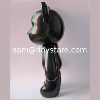 7 inches height Momo Bears Diy Art Platform Cartoon Action Figure ICTI certified factory supplier
