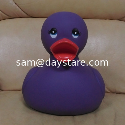 shenzhen Large size rotocasting vinyl bath duck toys for kids ITCI plastic factory supplier