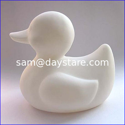 large-sized DIY Vinyl White mold / White Duck Toy / DIY Platform painted Art Gifts toys supplier