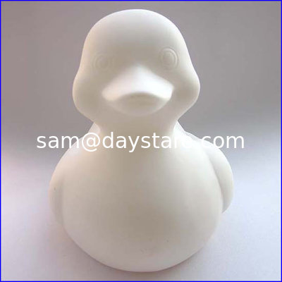 large-sized DIY Vinyl White mold / White Duck Toy / DIY Platform painted Art Gifts toys supplier