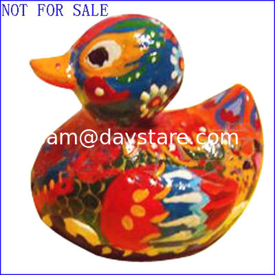 large-sized DIY Vinyl White mold / White Duck Toy / DIY Platform painted Art Gifts toys supplier