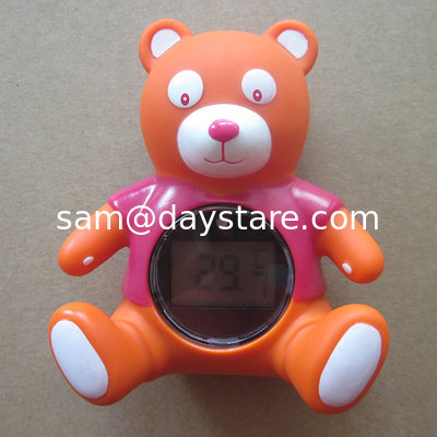 2016 hot selling flower cartoon shape digital bath thermometer from shenzhen factory supplier
