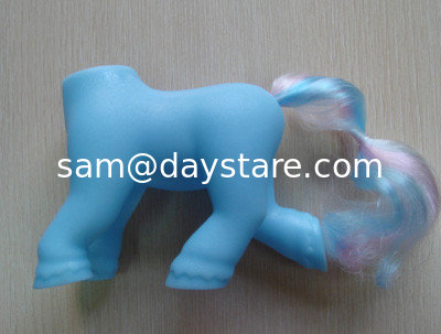Custom cute design high qualtiy pvc ABS  my little pony mini plastic horses parts supplier