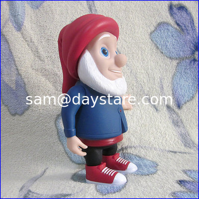 Santa Claus Money Bank ,Vingl Piggy Coin Bank Plastic Action Figure for Christmas supplier