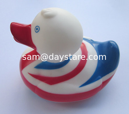 Cartoon rotocasting rubber duck vinyl toys supplier