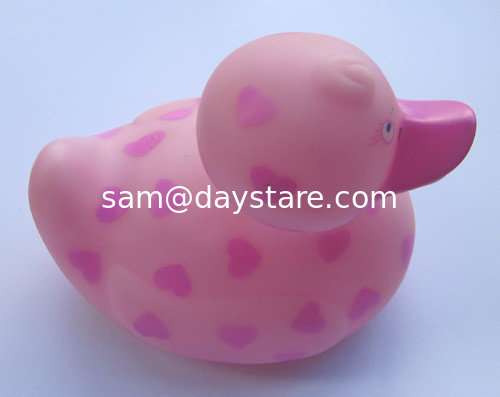 Cartoon rotocasting rubber duck vinyl toys supplier