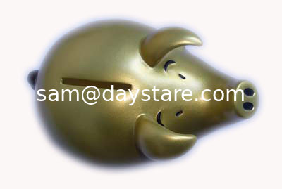 Custom cartoon piggy bank promotional gifts, money boxes toys for kids supplier