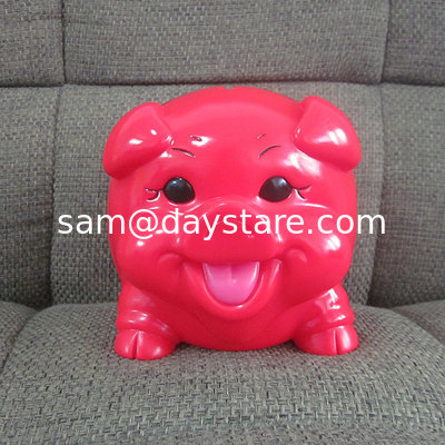 custom kids plastic money box cheap piggy bank supplier